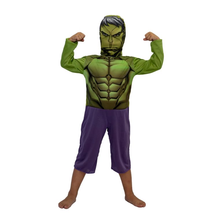 Disfraz Infantil De Hulk Disfraz Para Niños – Vamos a Jugar